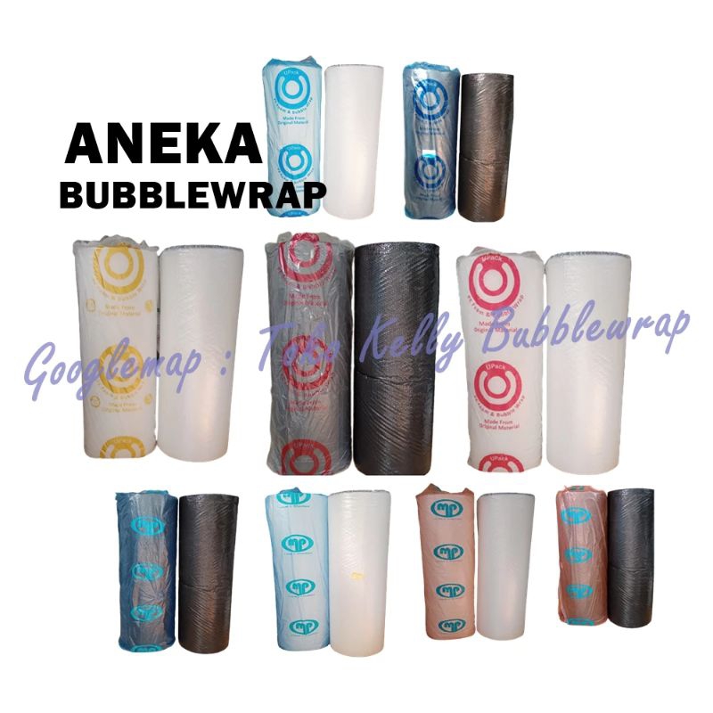 Jual [W12] Bubblewrap MP GMP Upack 125 cm x 50 meter TEBAL Muliapack ...