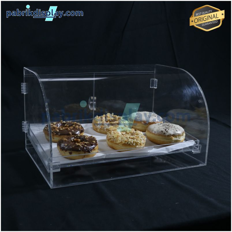 Jual Display kue akrilik rak | Acrylic Food Cupcake Bakery Shelves ...