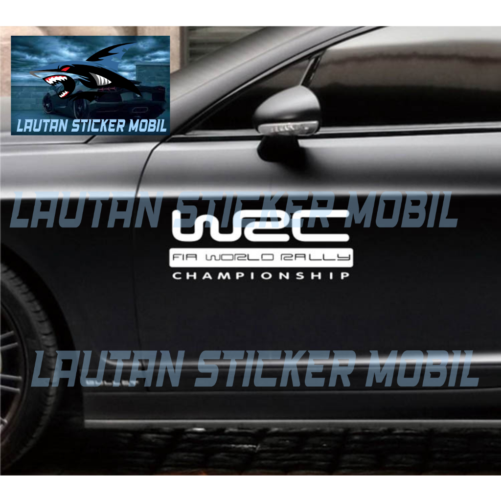 Jual STIKER STICKER CUTING MOBIL WRC WORLD RALLY CHAMPIONSHIP | Shopee ...