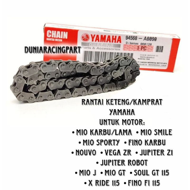 Jual Rantai Keteng kamprat Mio Sporty Mio soul karbu Mio Smile Vega ZR ...