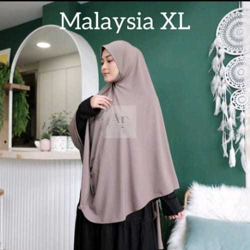 Jual Hijab Dagu Malaysia Jumbo Size XL Jilbab Instan Malaysia Spandex Jersey Premium | Shopee ...