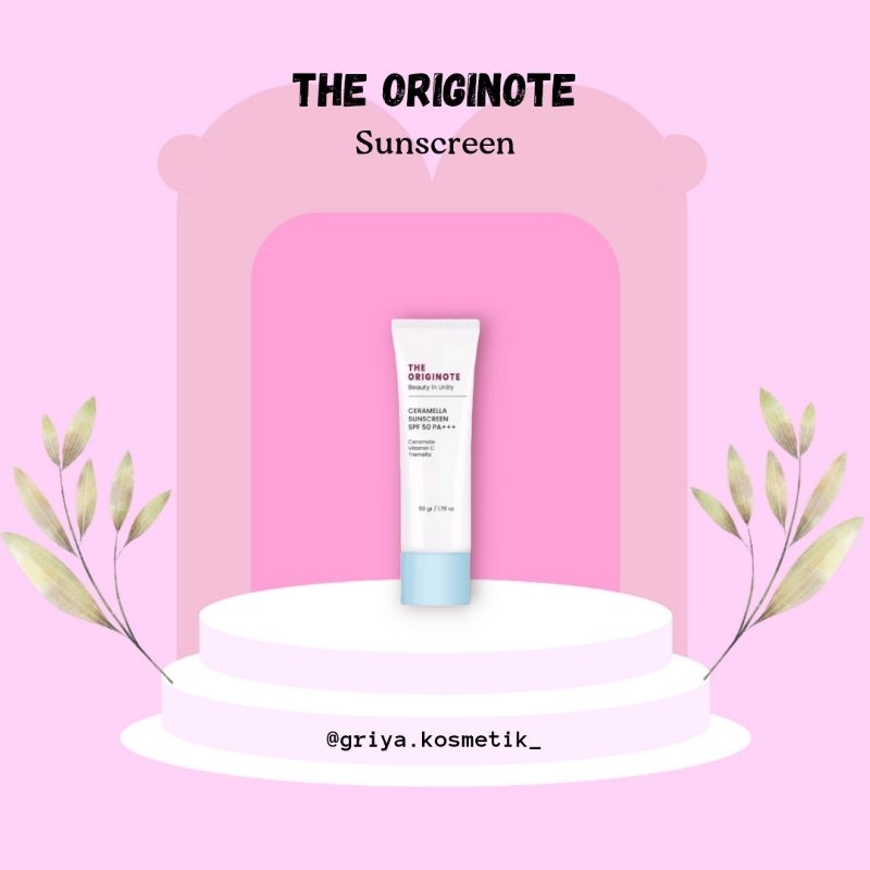 Jual THE ORIGINOTE Ceramella Sunscreen SPF50 PA+++ / THE ORIGINOTE ...