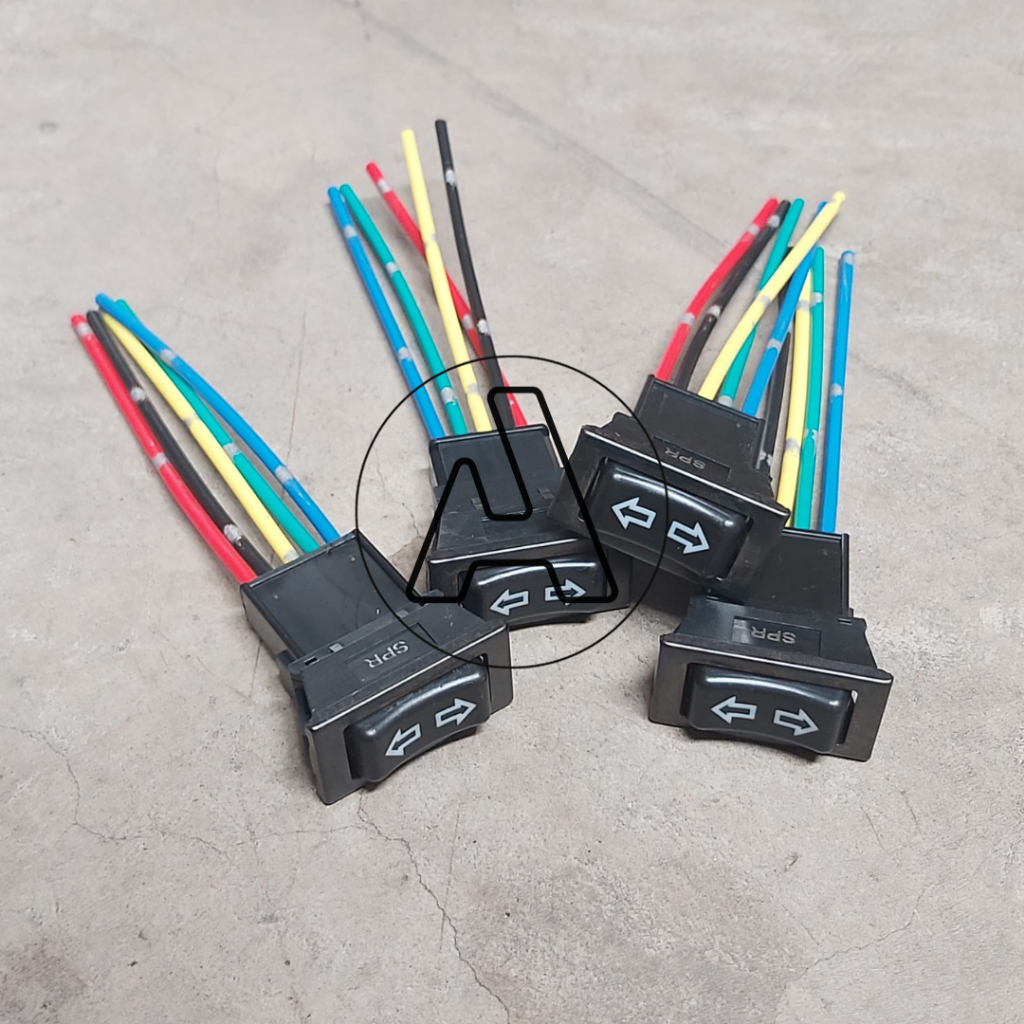 Jual 1PCS Switch Power Window Universal Panah + kabel | Shopee Indonesia