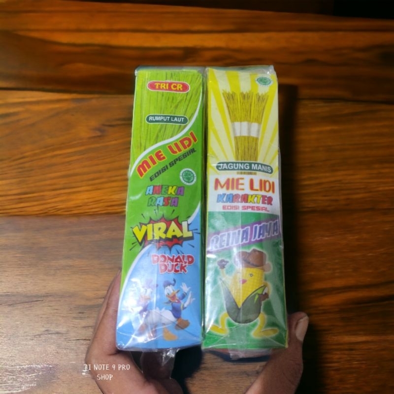 Jual MIE LIDI KARAKTER 2 PAK ISI 24 PCS | Shopee Indonesia