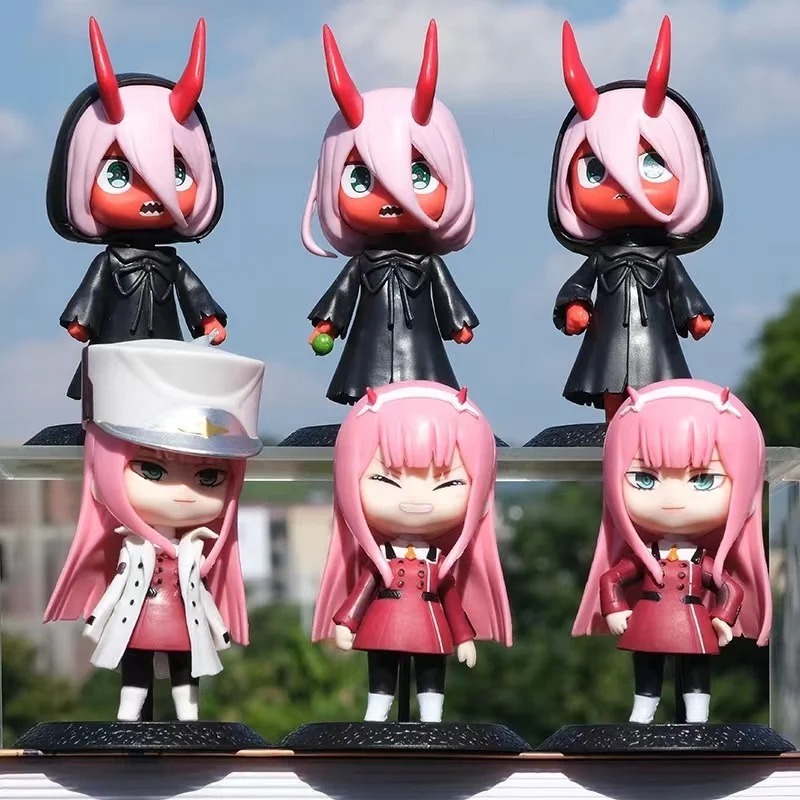 Jual Figure Darling in the Franxx Figure Zero Two set 3 Pcs | Shopee ...