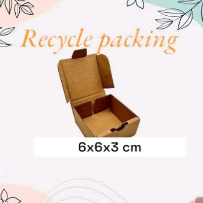 Jual Kardus packing kecil 6x6x3 die cut rapi | packaging online shop ...
