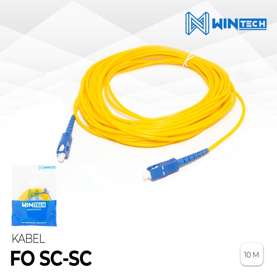 Jual Kabel Patchcord FO Fiber Optic SC SC FTTH Singlemode 3m | Shopee Indonesia