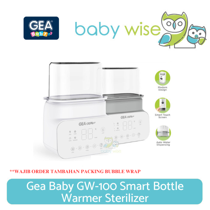 Jual Gea Baby GW-100 Smart Bottle Warmer Sterilizer | Shopee Indonesia