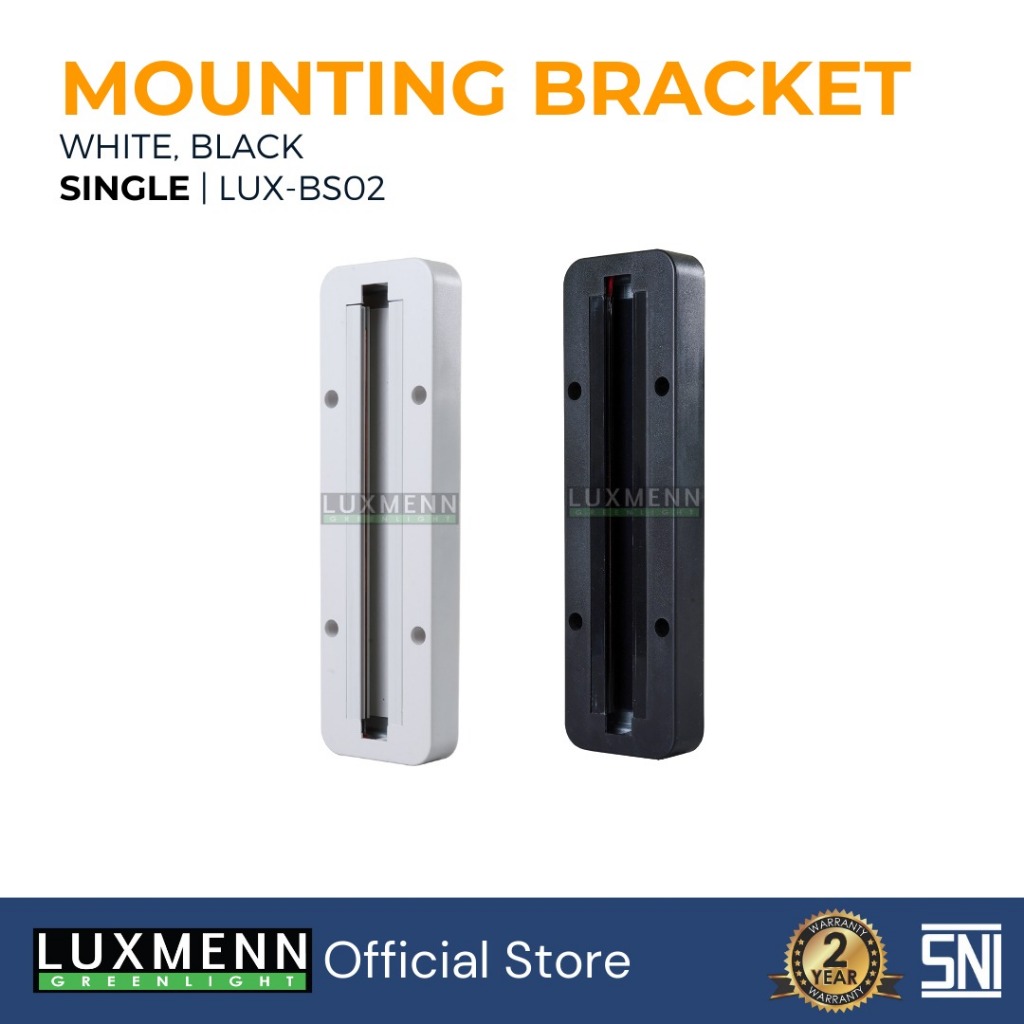 Jual Luxmenn LED Track Light Bracket Railing / Rel Lampu Sorot ...