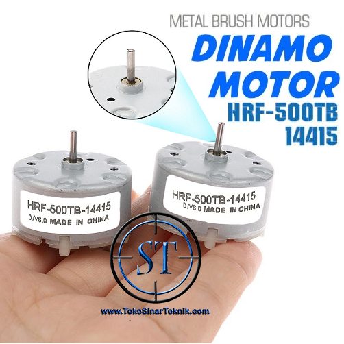 Jual Dinamo Dc Micro Motor Mini Generator HRF-500TB 14415 RF-500TB ...