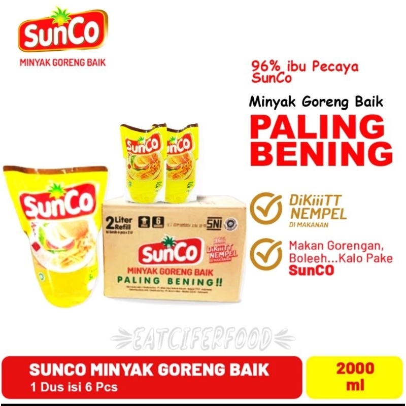 Jual Minyak Sunco 2 Lt (Isi 6 Pcs), Masku 2 lt | Shopee Indonesia