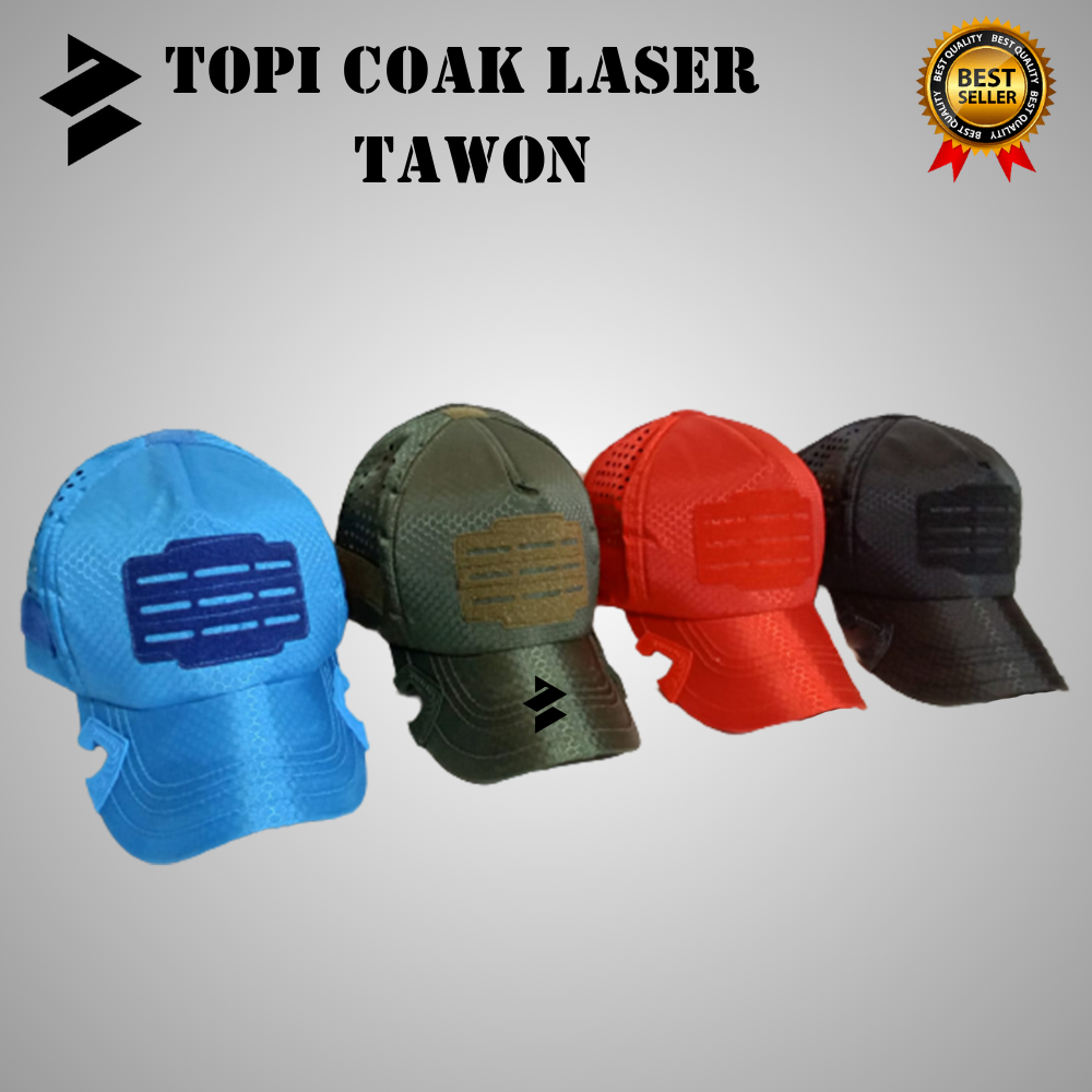 Jual TERBARU TOPI VELCRO LASER MODEL COWAK CORAK TAWON | Shopee Indonesia