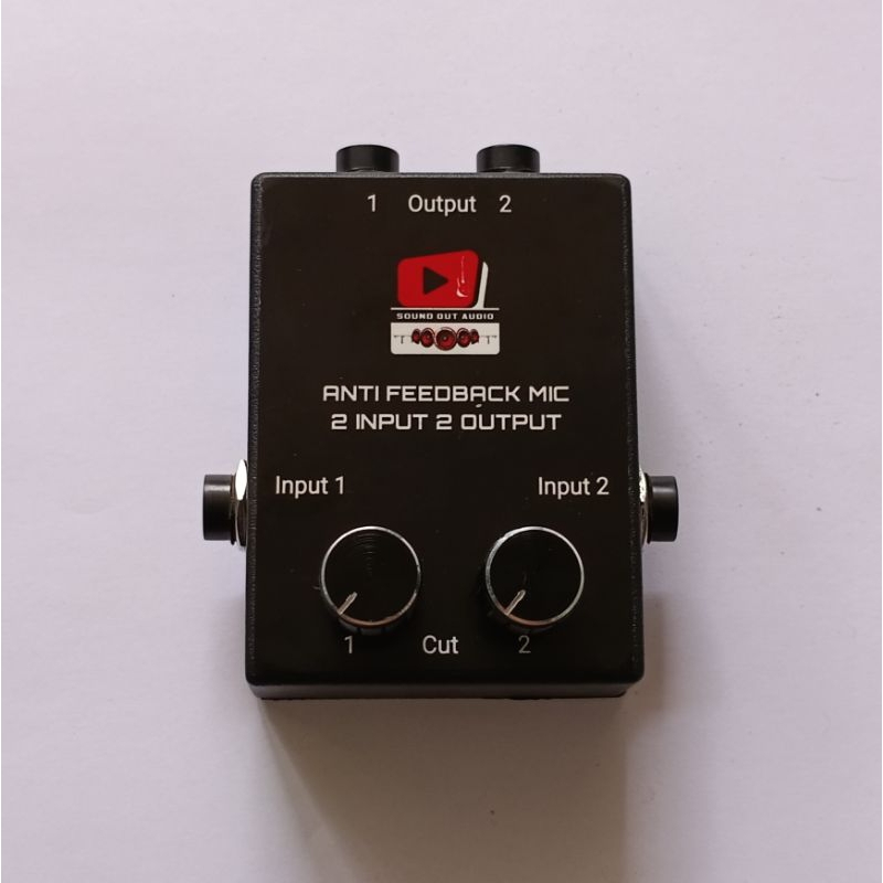 Jual Alat Anti Feedback Mic 2 Input 2 Output | Shopee Indonesia