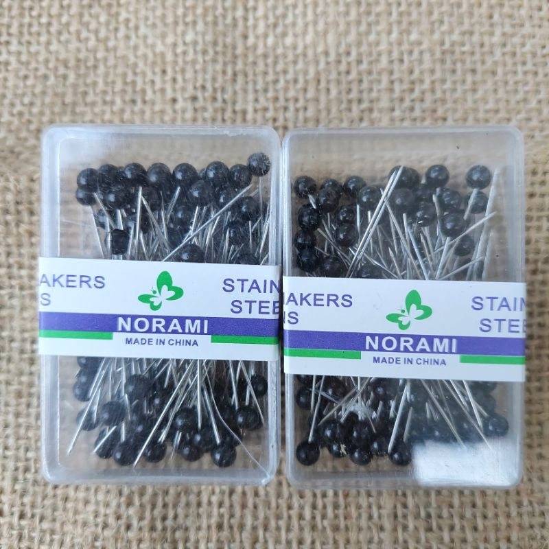 Jual Jarum pentul Norami isi 100 PCS// Jarum Pentul premium Anti Karat ...