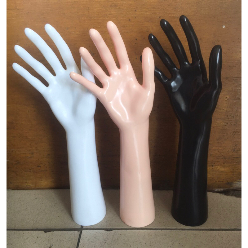 Jual Patung Tangan Lurus Display Aksesoris Cincin Gelang Sarung Tangan ...