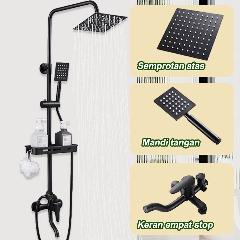 Jual Shower Set Kamar Mandi Rain Shower/Set Shower Air Panas Dingin ...