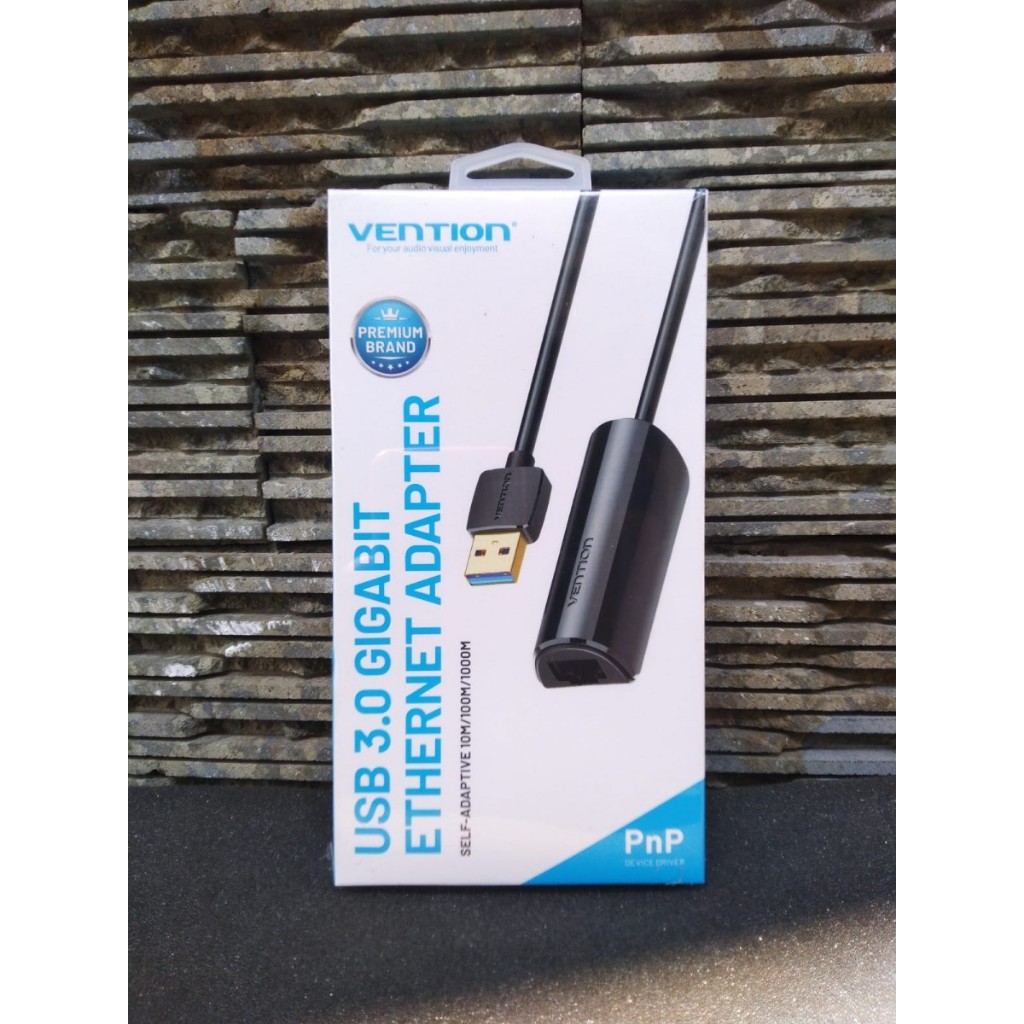 Jual Vention USB Type-C to USB 3.0 BLACK Hub RJ45 LAN Gigabit Network ...