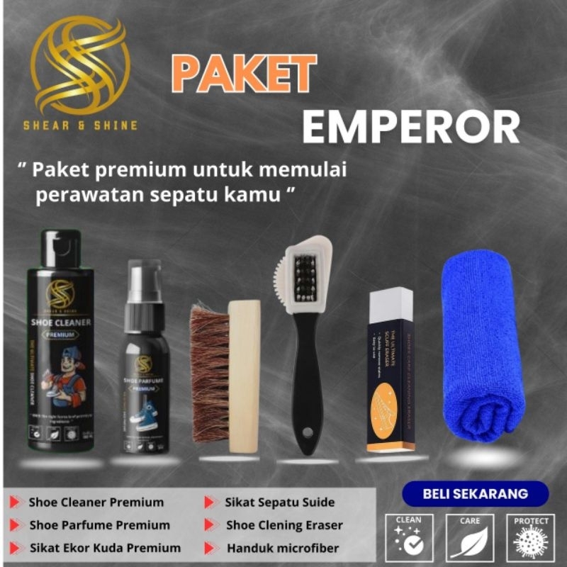 Jual Paket Pembersih Sepatu Shoes Cleaner Parfum Sepatu Sabun Cuci ...