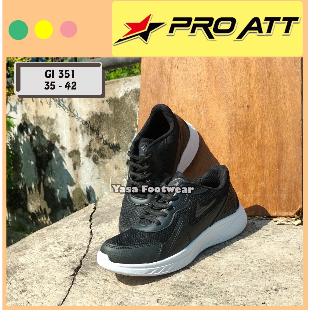 Jual Yasa Footwear - Sepatu Sekolah Anak PRO ATT GI 351 Tali 35 - 44 / Sepatu Sekolah Hitam ...