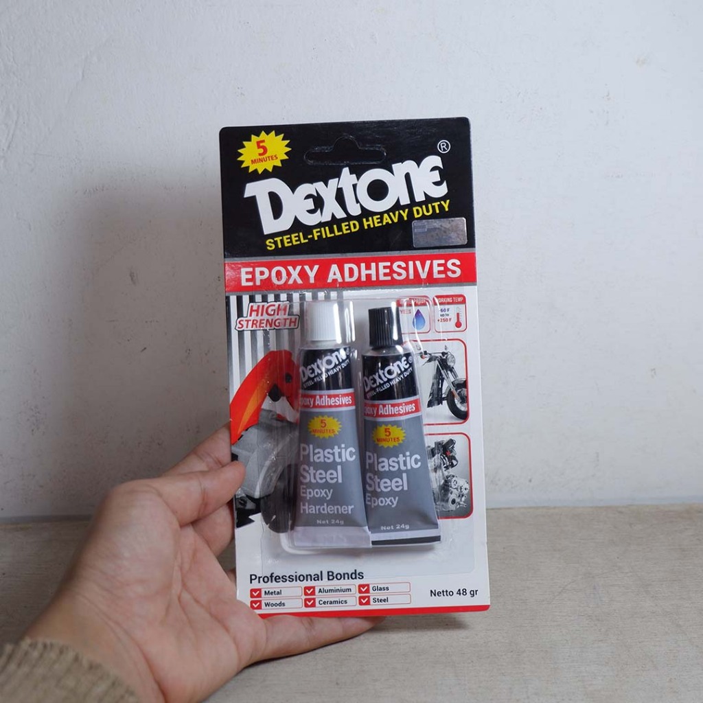 Jual Lem Besi Murah Dextone Epoxy Adhesive 48gr | Shopee Indonesia