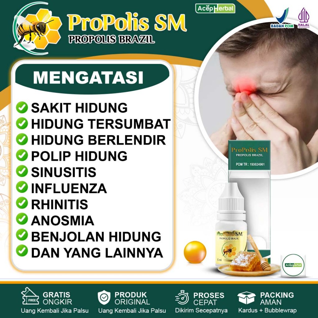 Jual Obat Hidung Tersumbat Polip Hidung Benjolan Di Hidung Influenza ...