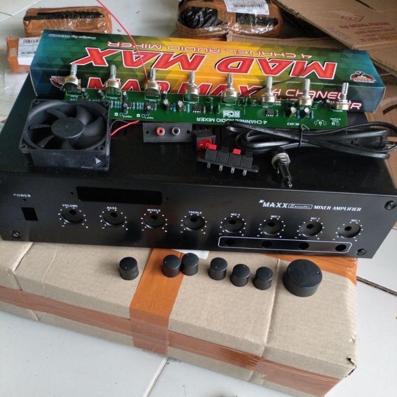 Jual BOX AMPLI MUSHOLLA 4 MIC Lubang usb BARu perlengkapan | Shopee Indonesia