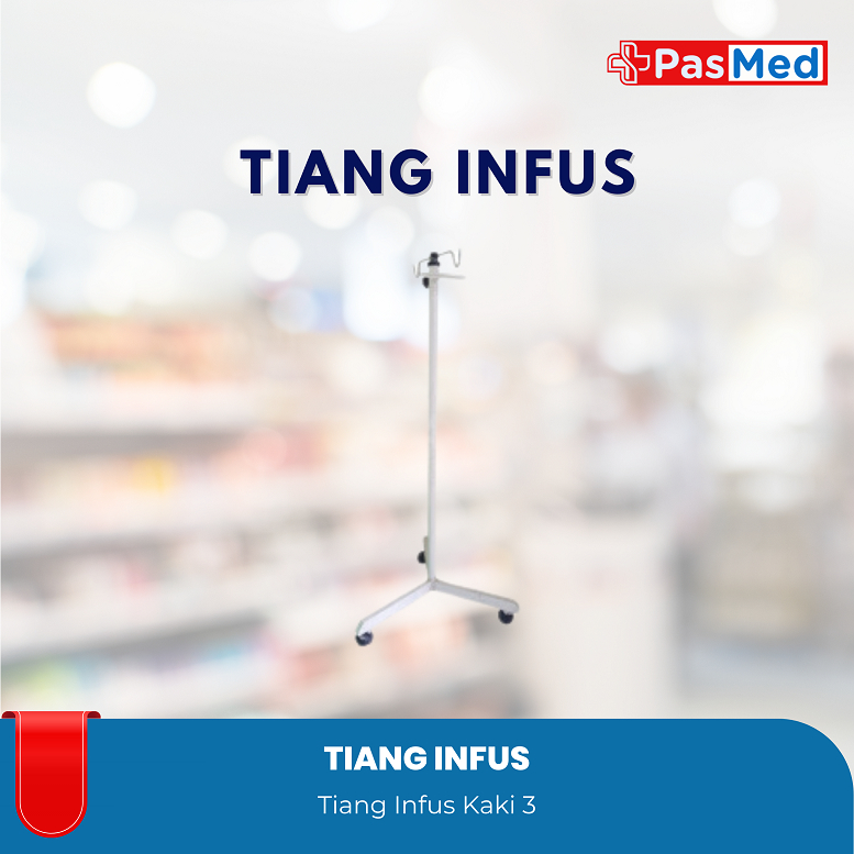 Jual TIANG INFUS KAKI 3| PASMED | Shopee Indonesia