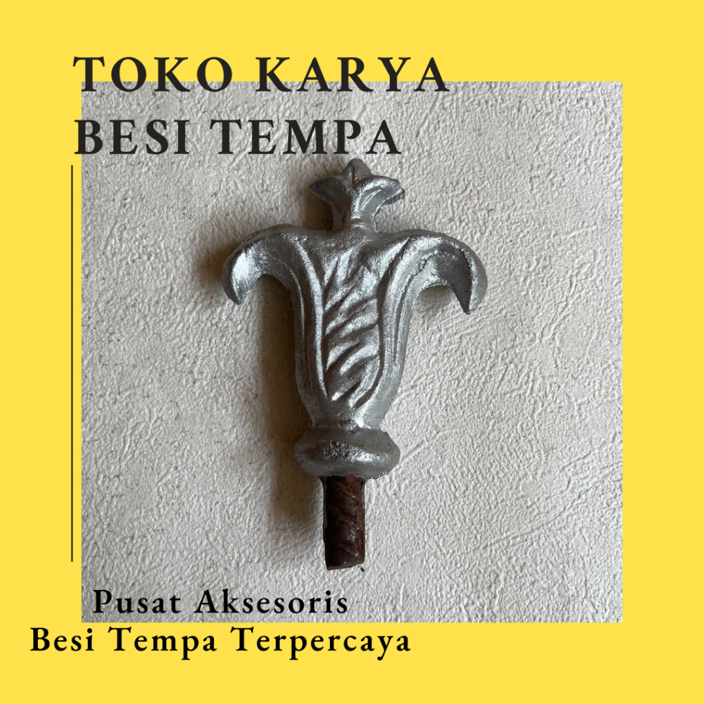 Jual Ornamen Pagar Besi Tulip T-58 / Ornamen Pagar Besi Aluminium ...