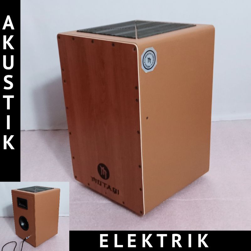 Jual cajon akustik elektrik kajon premium elektrik kahon drum box ...