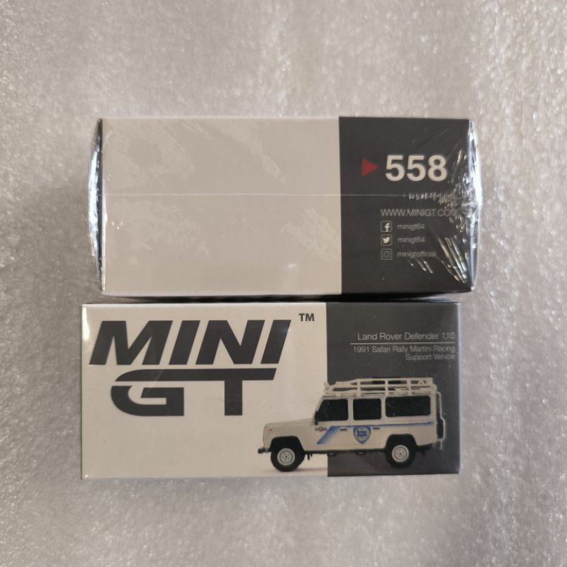 Jual MINI GT 558 LAND ROVER DEFENDER 110 - 1991 SAFARI RALLY MARTINI ...