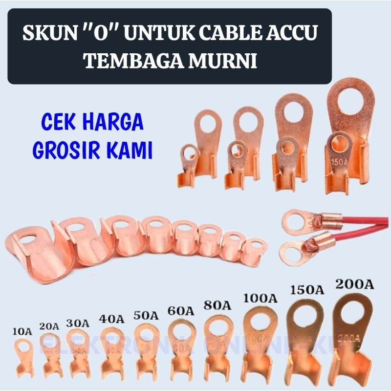 Jual SKUN KABEL O 30A TEMBAGA | Shopee Indonesia