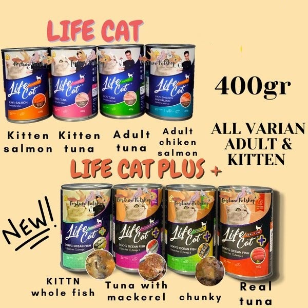 Jual Lifecat 400gr Kaleng | Shopee Indonesia