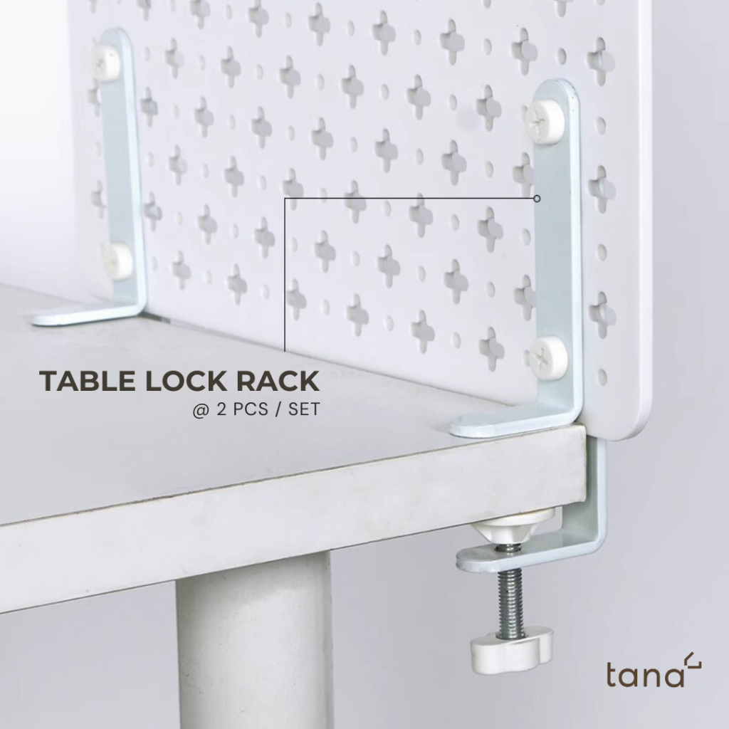 Jual Table Lock Rack / Peg Hole Board Table Lock Pengait Meja Board SK ...