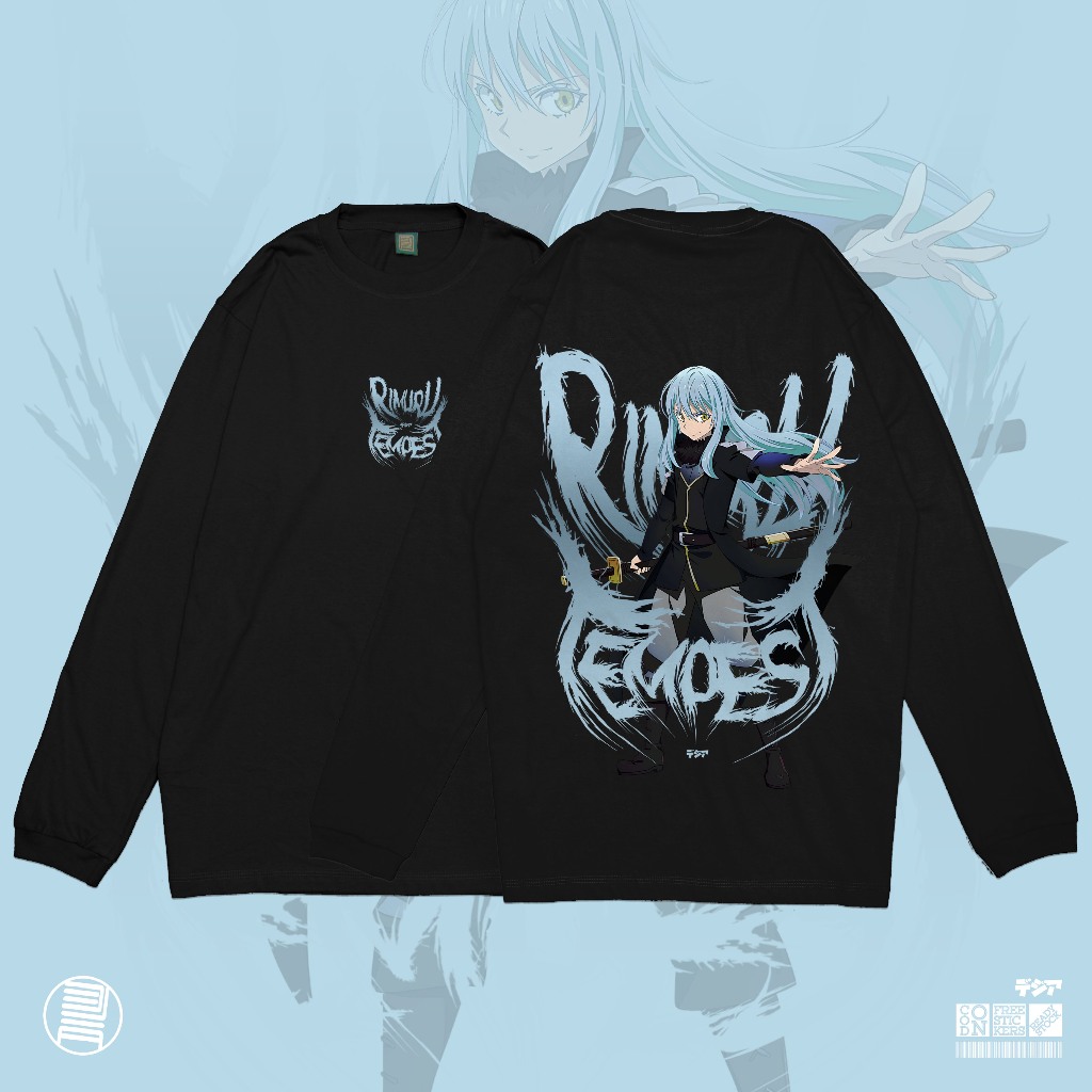 Jual Longsleeve T-Shirt Rimuru Tempest Tensei shitara Slime Datta ken ...
