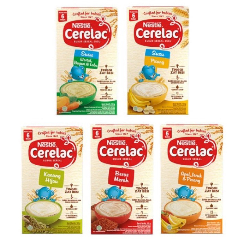 Jual Nestle Cerelac 6+ 120g | Shopee Indonesia