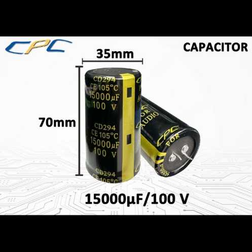Jual Elco/Capacitor CPC 15000uf 100v Original Premium Edition | Shopee ...