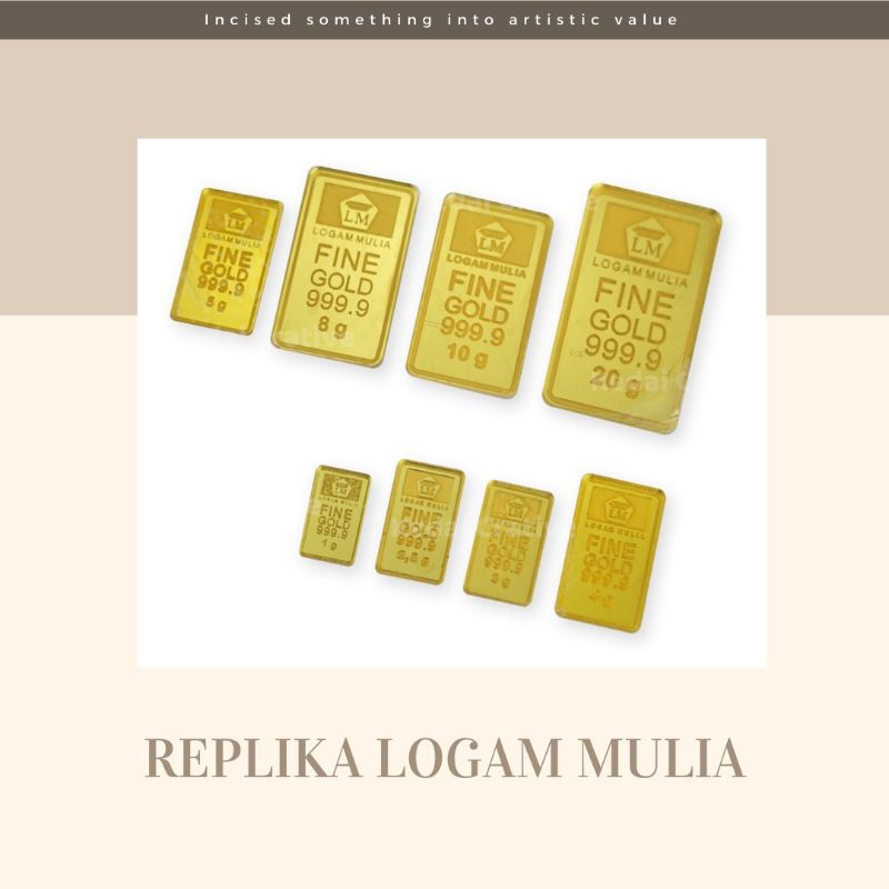 Jual REPLIKA LOGAM MULIA akrilik | Shopee Indonesia