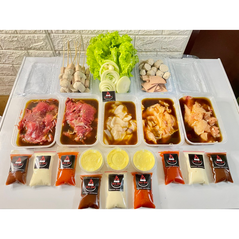 Jual PAKET CHICKEN BEEF FOR 6PAX + CUMI || PAKET BBQ ||PAKET GRILL ...