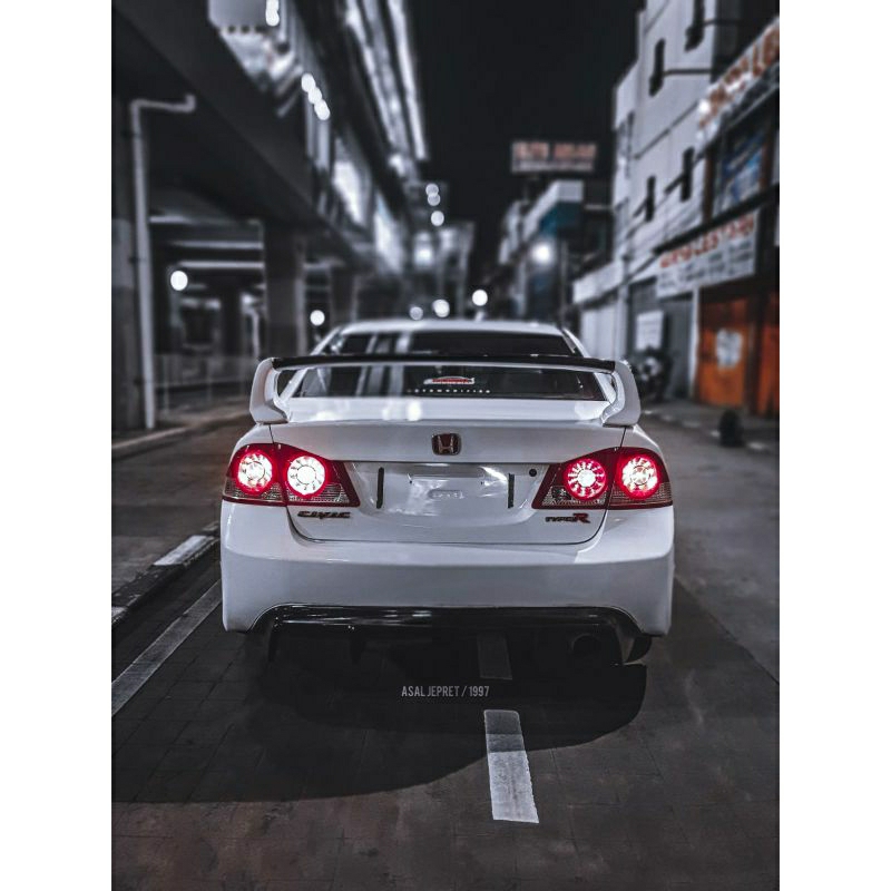 Jual Spoiler type r fmrp + cat abu2 | Shopee Indonesia