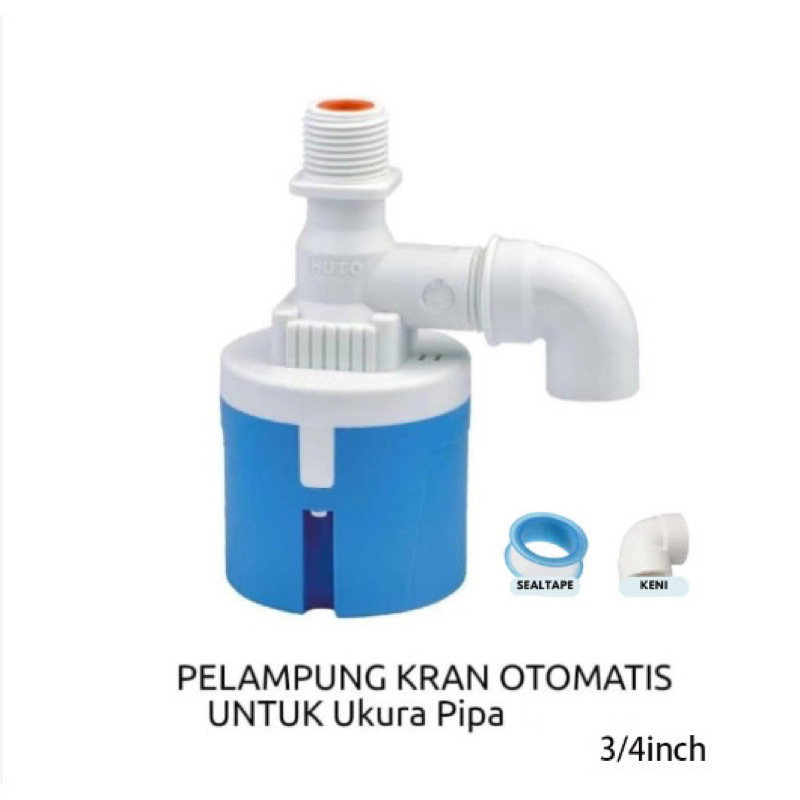 Jual Kran Otomatis Bak Mandi 1/2 dan 3/4 Sensor Keran Tandon Air ...