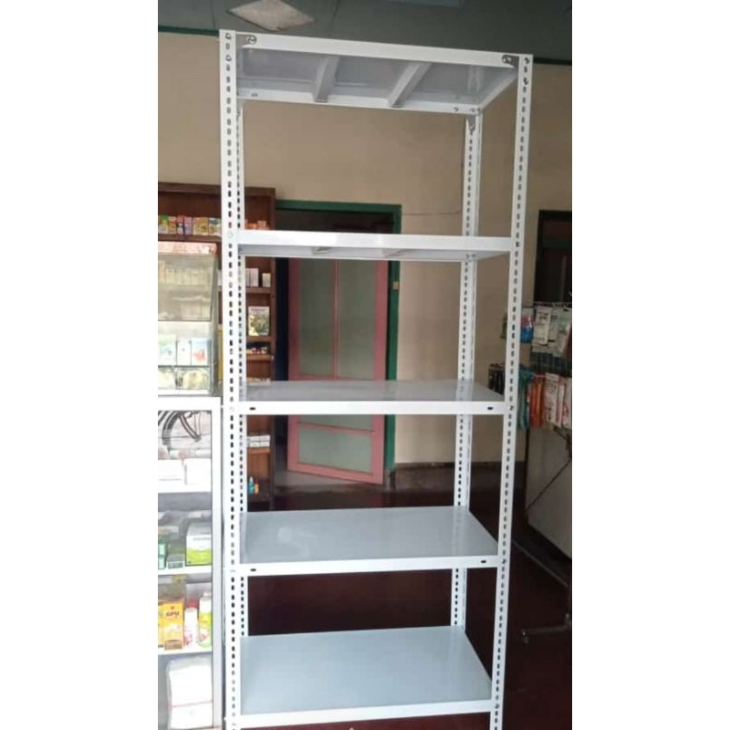 Jual rak besi siku 5 susun 30x40x200 | Shopee Indonesia