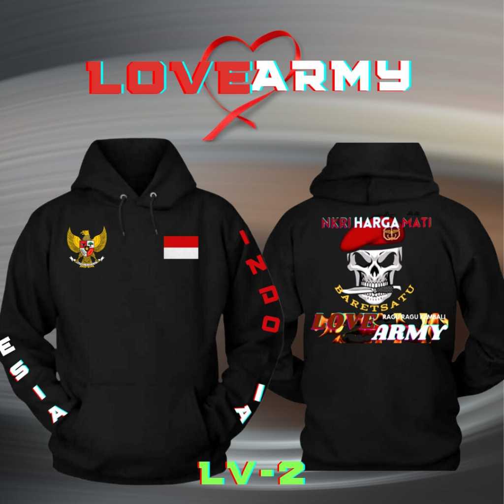Jual Hoodie Terbaru Brand Love Army Telah Menyebar Ke Seluruh Pemesan ...