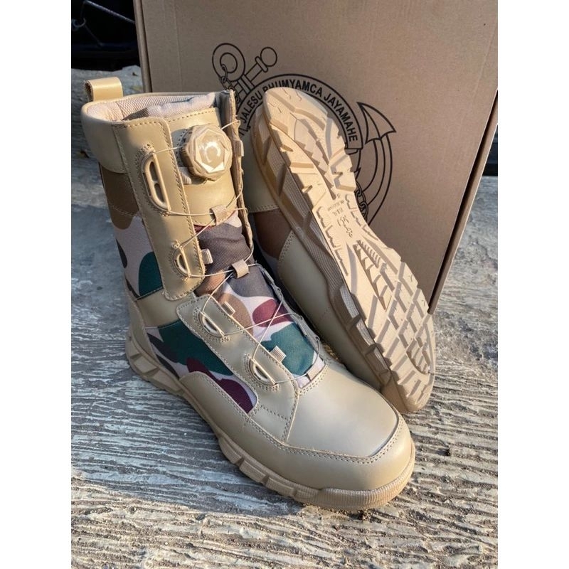 Jual SEPATU PDL KKO TALIPUTAR MARINIR TNI-AL 2023 ORIGINAL | Shopee ...