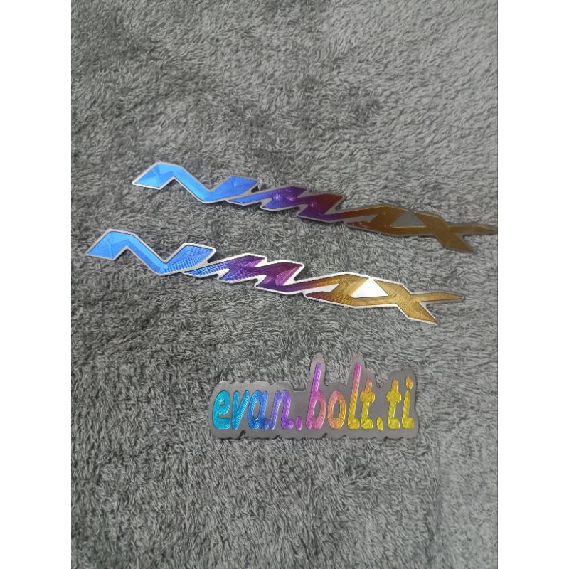 Jual EMBLEM NMAX TITANIUM (SEPASANG) | Shopee Indonesia