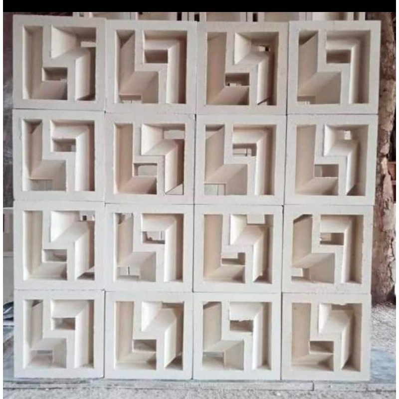 Jual roster modern/roster minimalis/roster beton/lubang angin abu plus ...