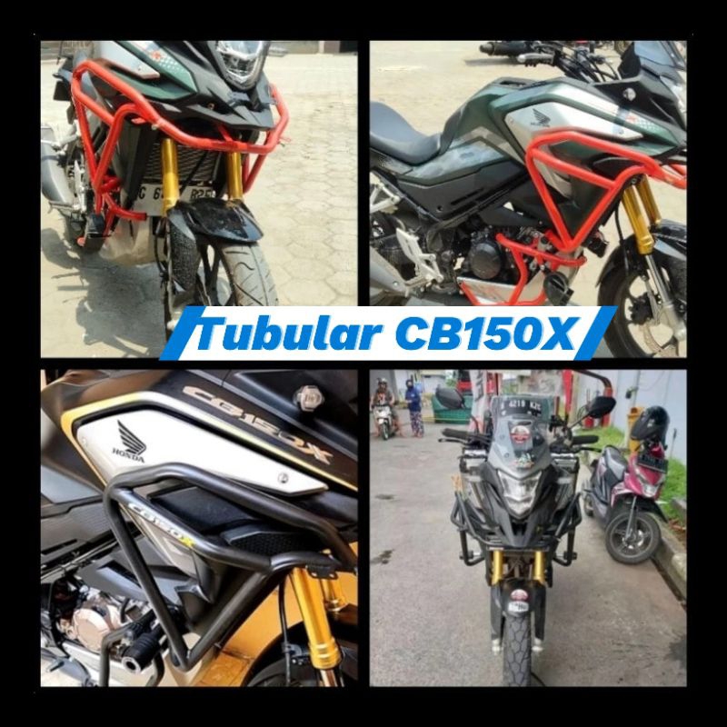 Jual Crashbar Tubular Honda CB150X pelindung Body CB150X Terbaru 2023 ...