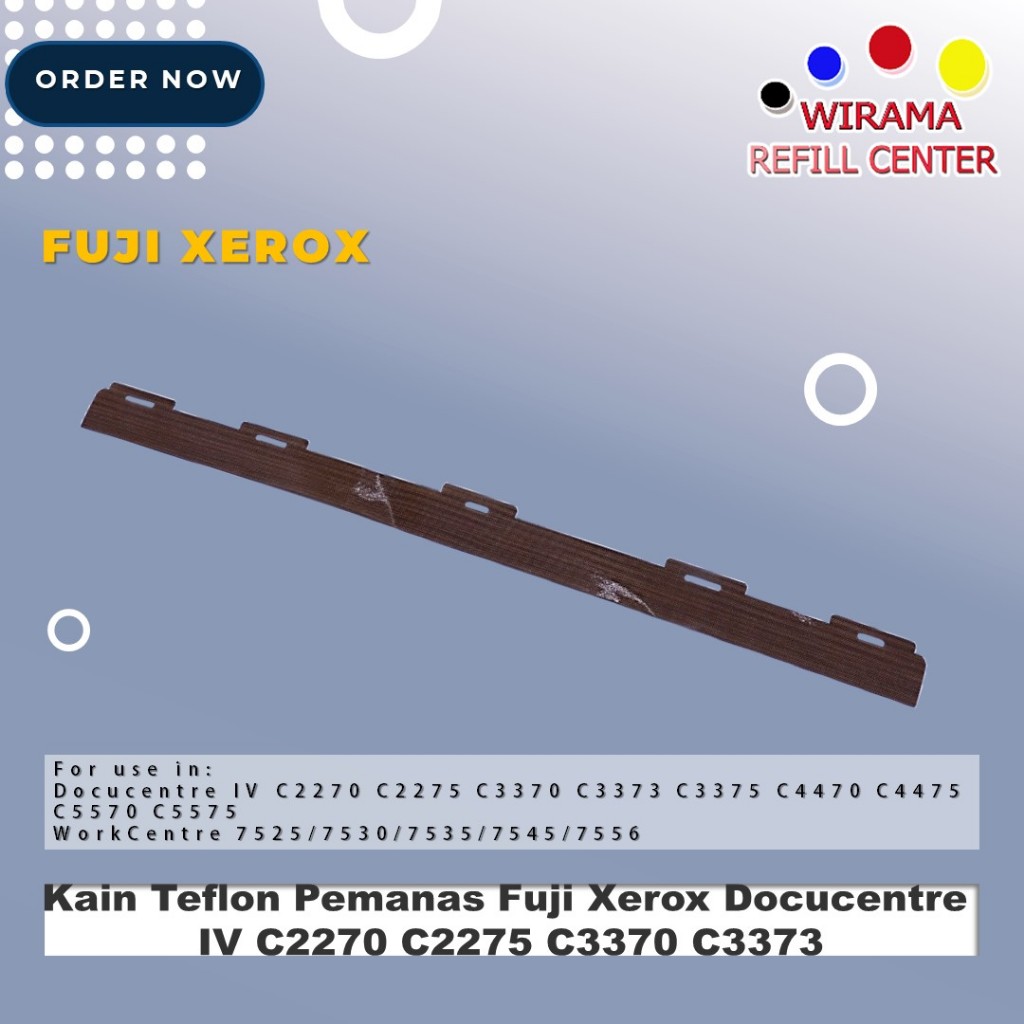 Jual Kain Teflon Pemanas Fuji Xerox Docucentre IV C2270 C2275 C3370 ...