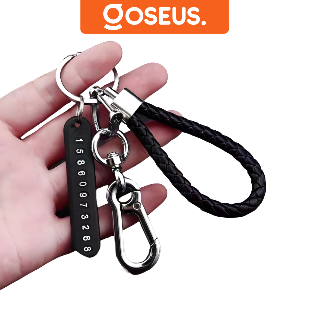 Jual Set Gantungan Kunci Mobil Motor Buckle Tali Tag No HP KeyChain ...