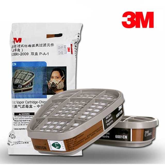 Jual Filter Refill Masker Lab 3M 6001CN Cartridge Refill Seri 6000 dan ...