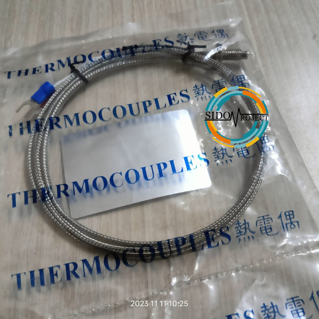 Jual Thermocouple K Temperature Probe Sensor Temp M6 Suhu Temperatur ...